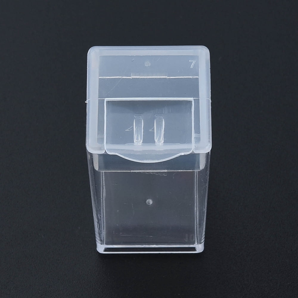 Plastic Bead Storage Containers Rectangle Clear 5x2.95x2.7cm - Walmart.com