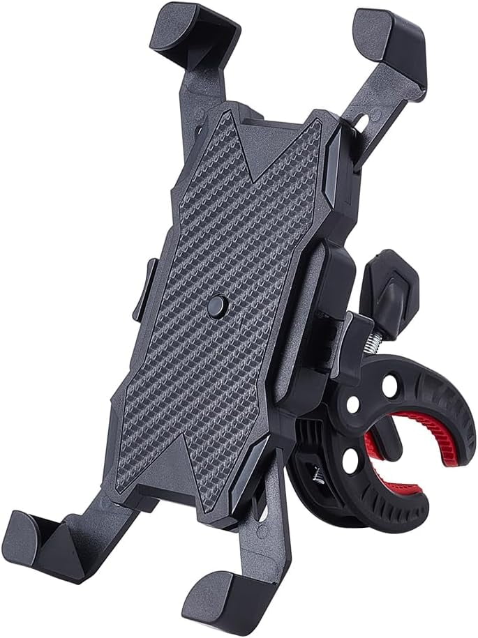 Plastic Bike Phone Holder Mounting Set Handlebar Phone Mount Clamp for ...