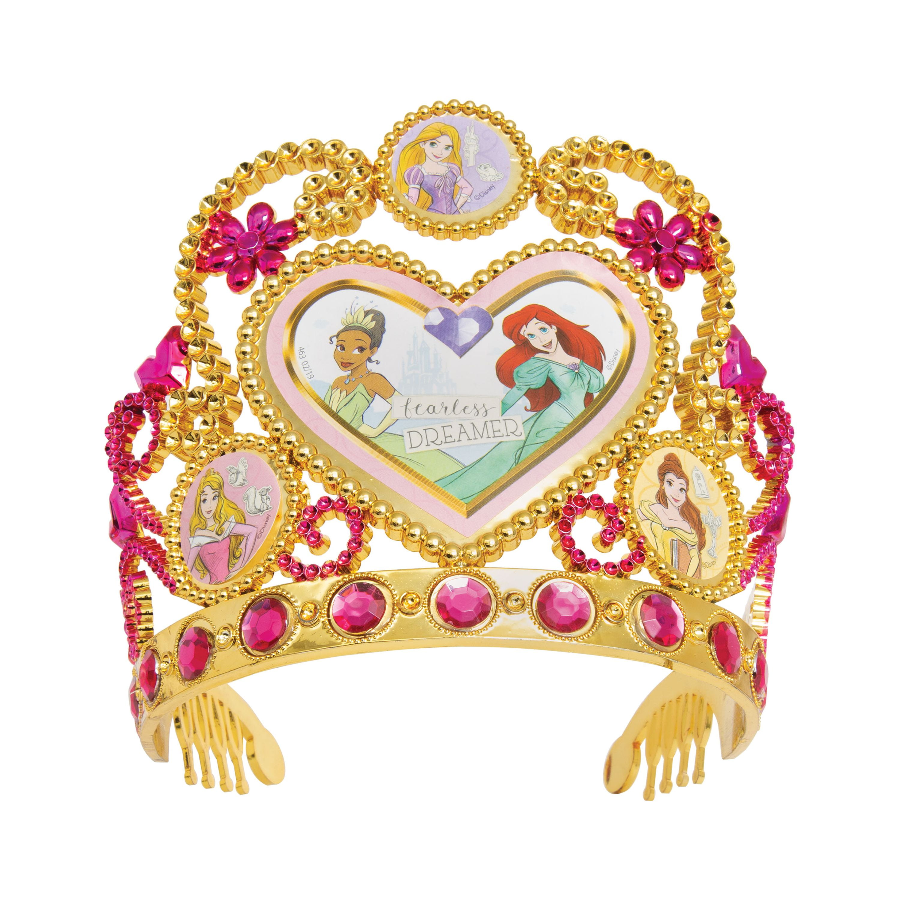 Plastic Birthday Disney Princess Tiara - Walmart.com