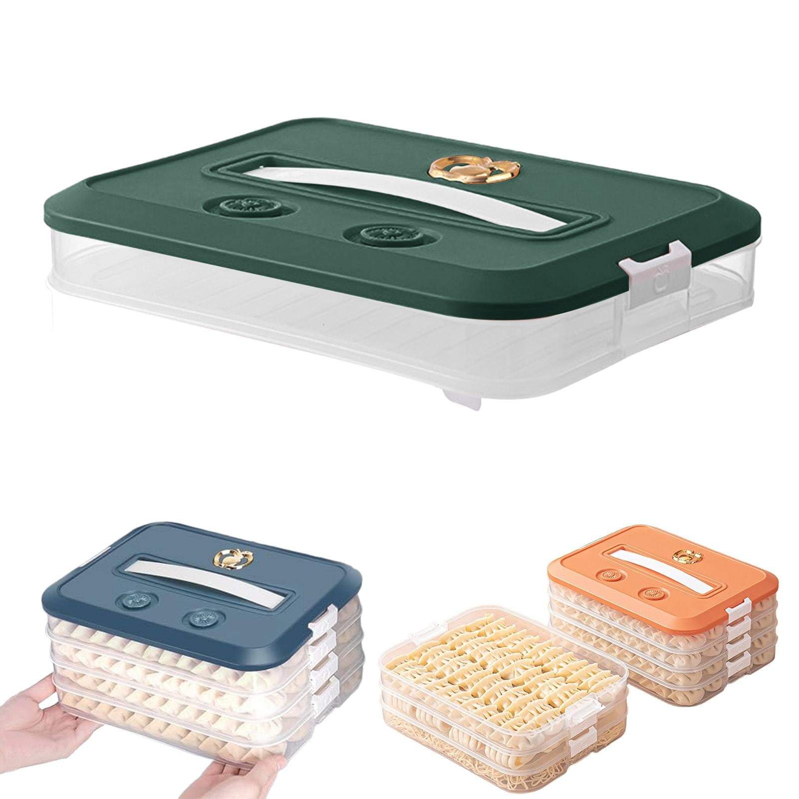 Plastic Biscuit Box with Lid,Storage Containers Plastic Cookie ...