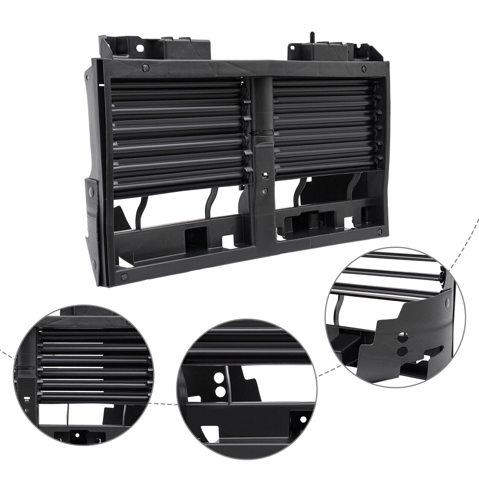 Plastic Black Active Grille Shutter Active Grille Shutter For 2019-2022 ...