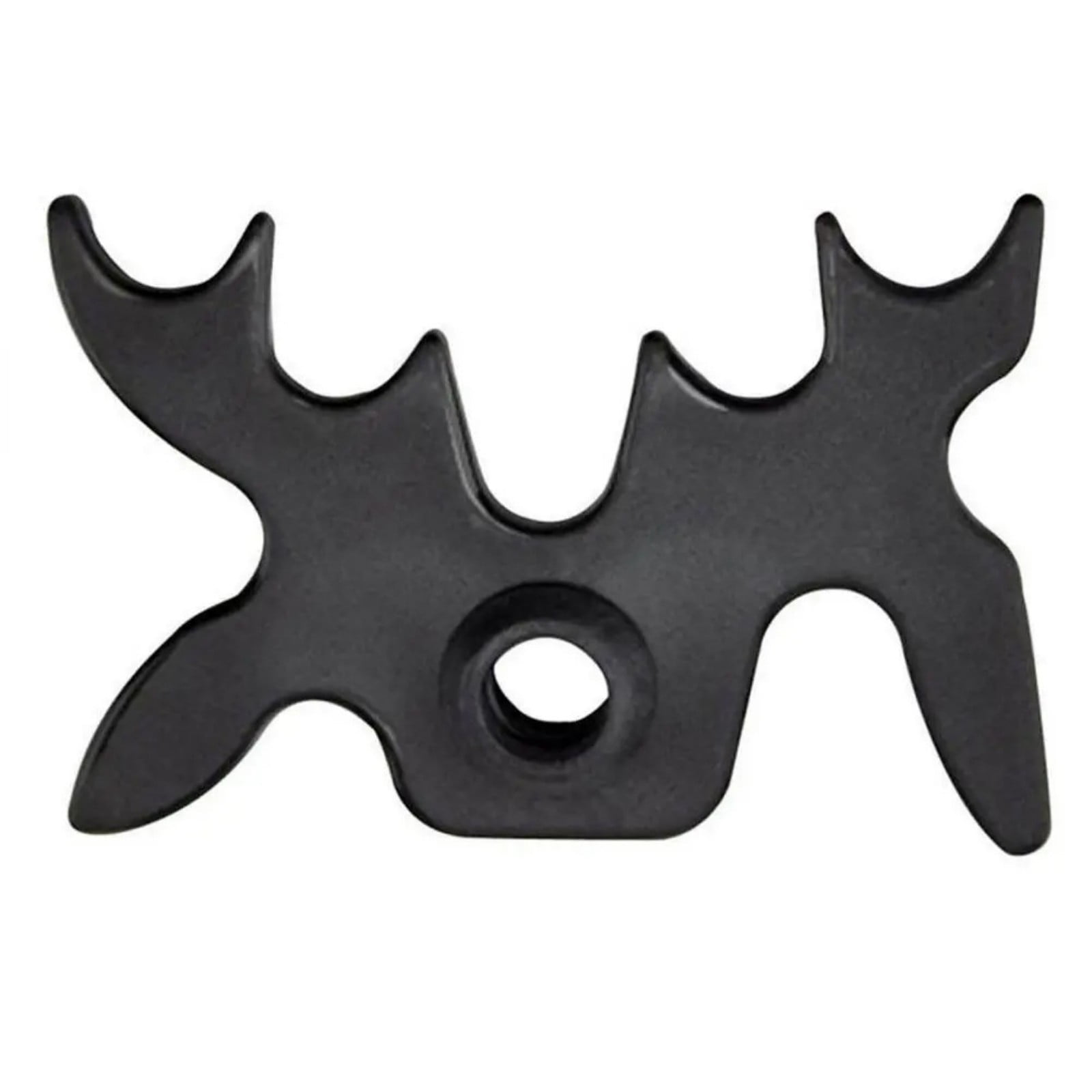 Plastic Black Pool Cue Bridge Head Billiard Cue Bridge Head Slip On Cue ...