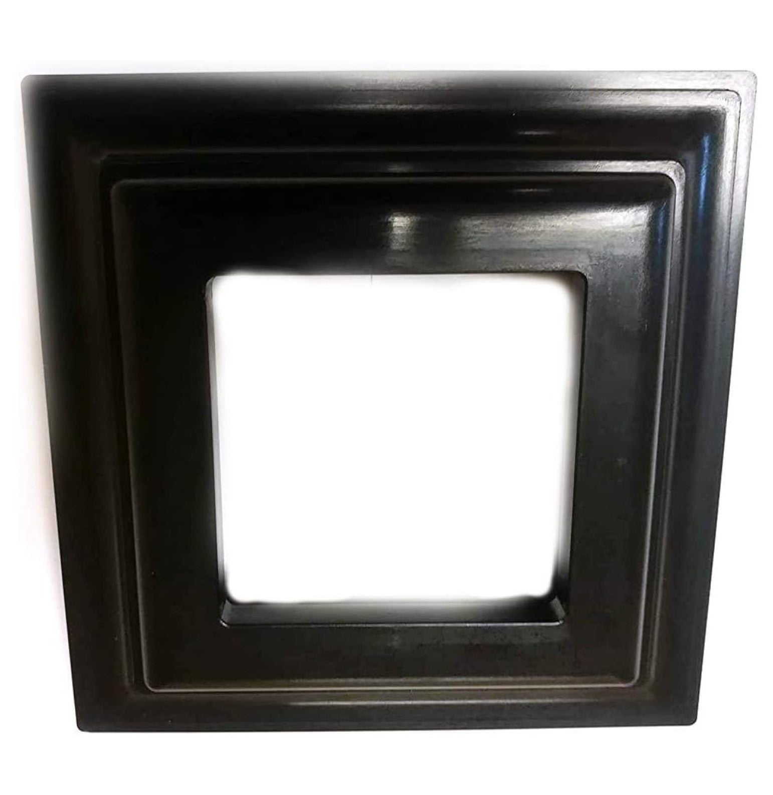 Plastic Black or White Deck Railing Column Post Base Trim Ring 3 x 3 ...