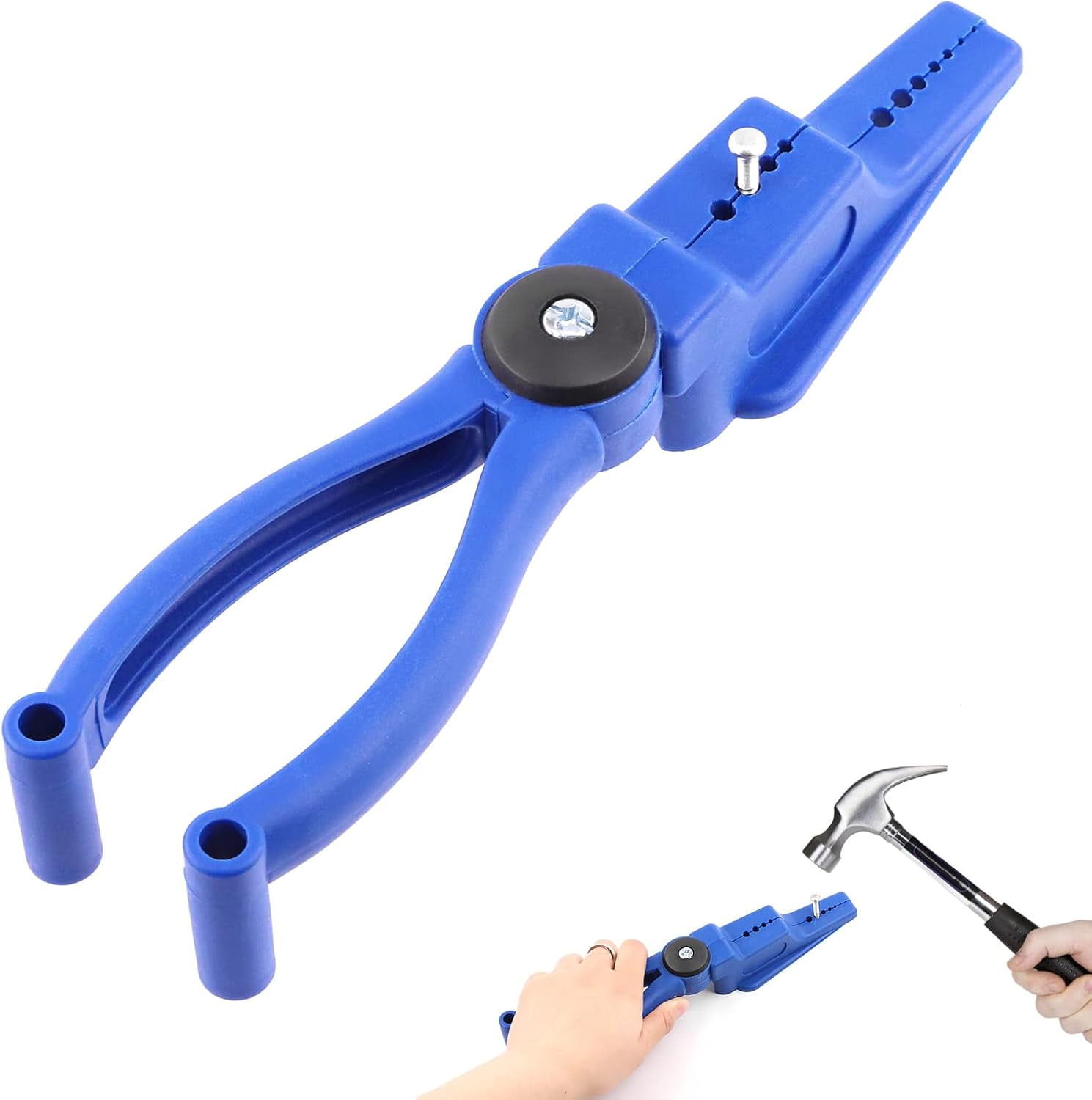 Plastic Blue Protect Finger Joint Pliers, Plastic Pliers Secure Nails ...
