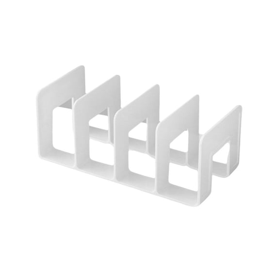 Plastic Book Stand Partition and Clip for Desktop Storage in Student ...