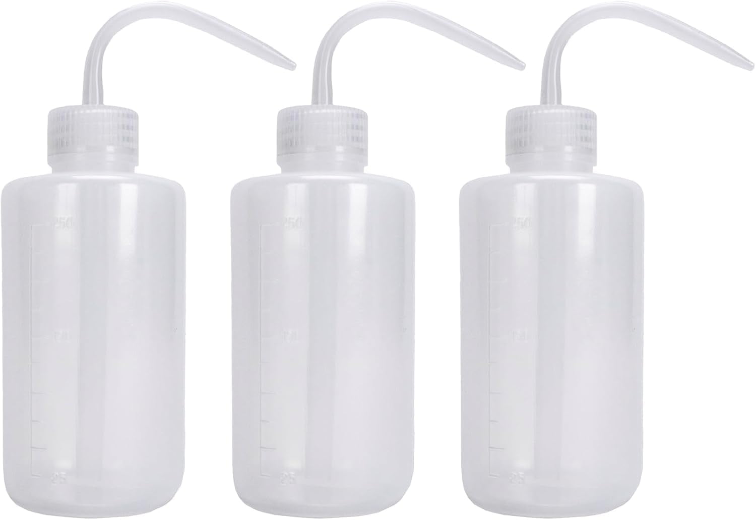 Plastic Boston Round Wash Bottle, Lab & Tattoo Squeeze/Squirt Bottle ...