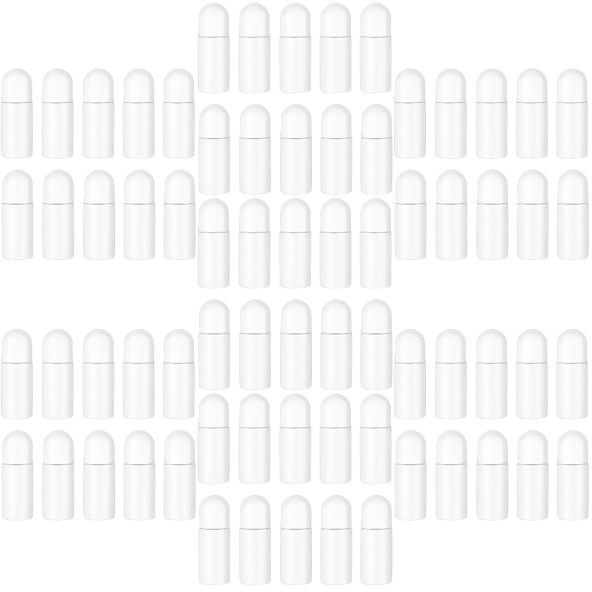 Plastic Bottles,7Pcs Healifty 10Pcs 50Ml Plastic Roller Bottles For ...