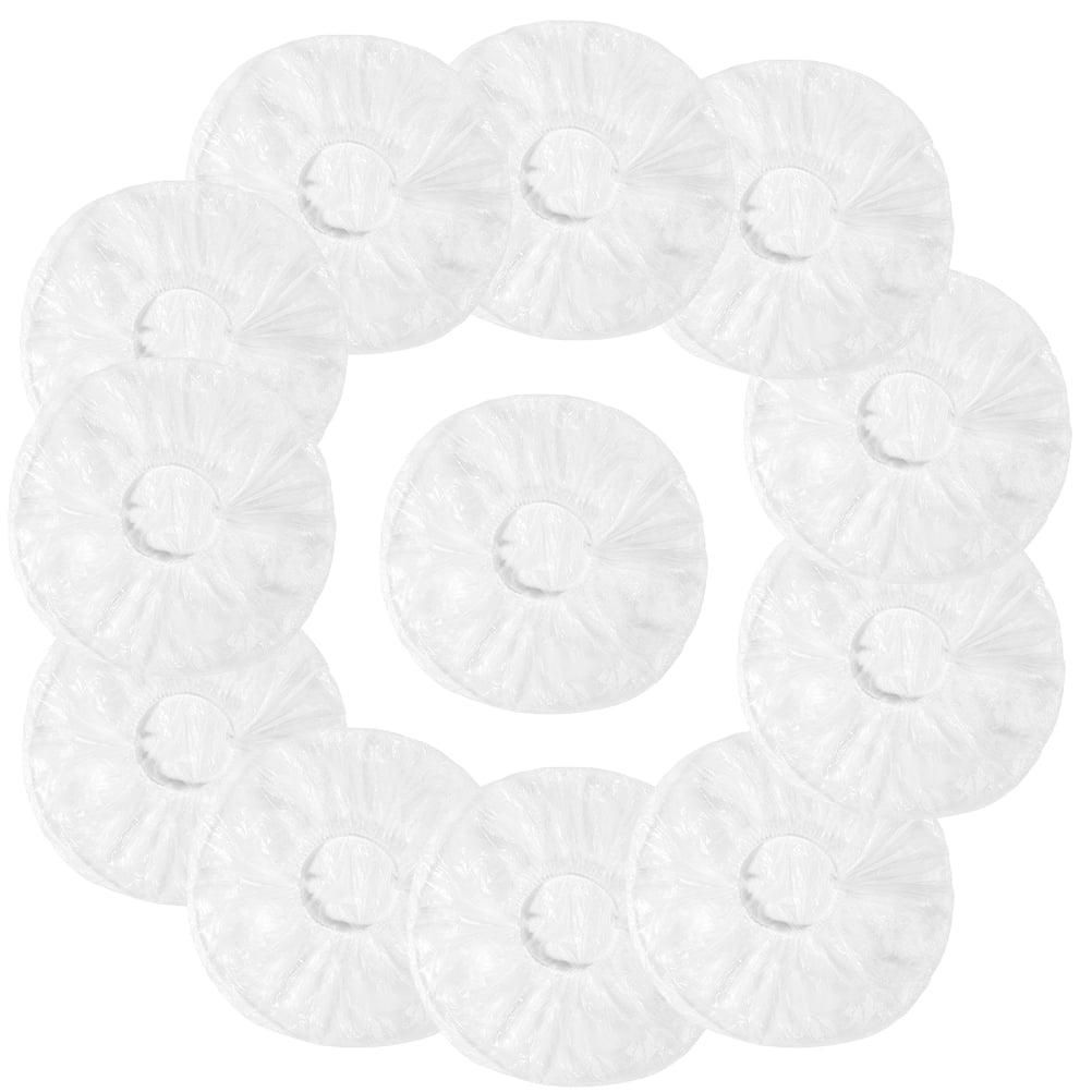 250-Pack Stretchy Bowl Covers - Clear Plastic Lids for Microwave-Safe ...