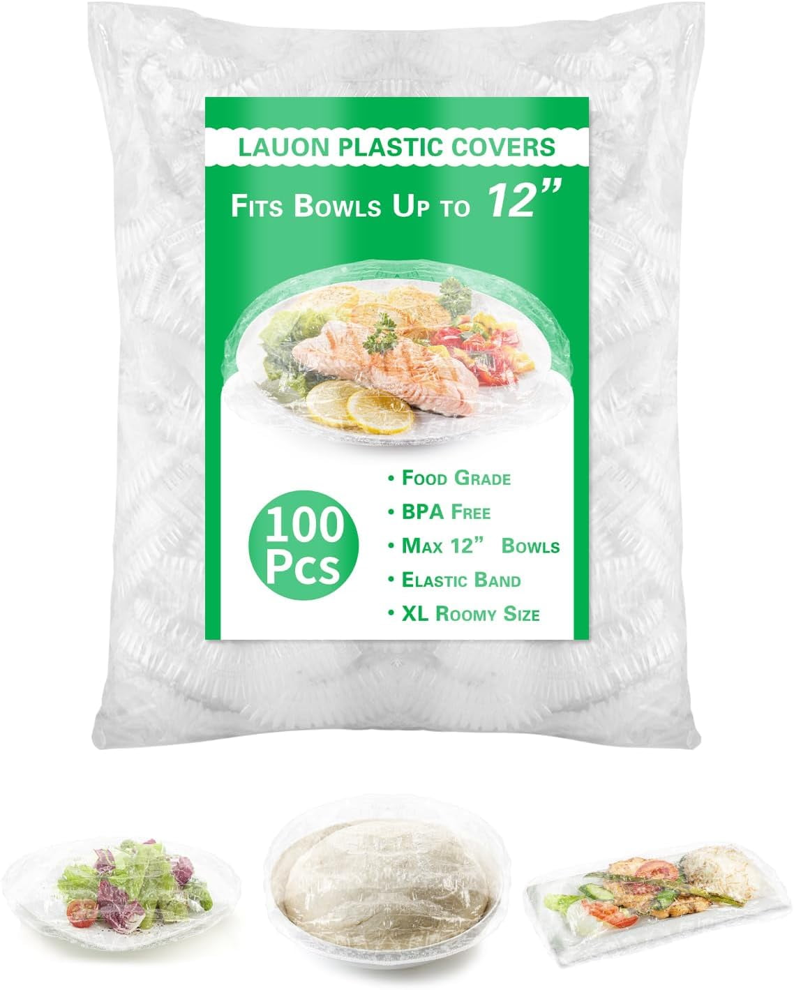 Plastic Bowl Covers for Sourdough Bread Proofing Large Disposable ...