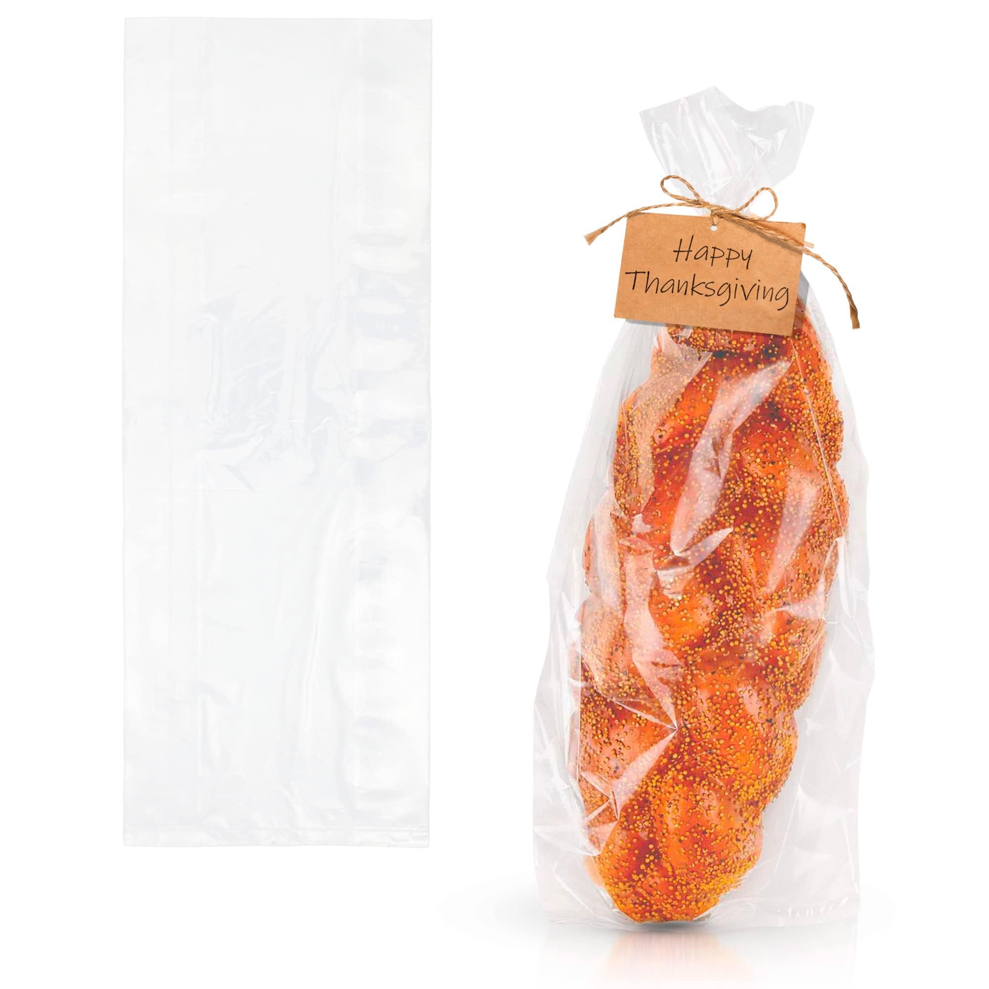 Clear Gusseted Poly Bread Bags, Waterproof Polyethylene, 1000 Count, 5. ...