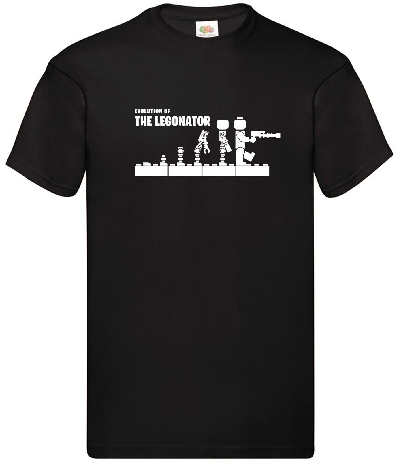 Plastic Brick Evolution of the Legonator /Terminator T shirt - Walmart.com