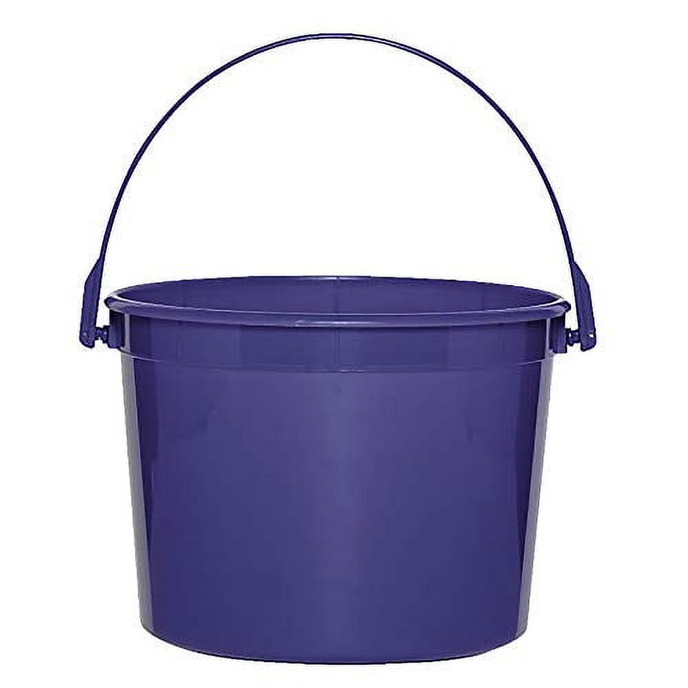 Plastic Bucket | New Purple | Party Accessory - Walmart.com