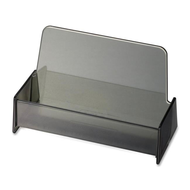 Plastic Business Card Holder - Smoke - Walmart.com