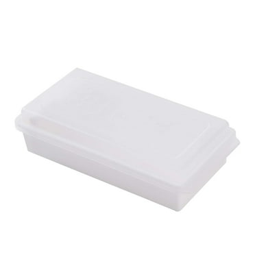 NOGIS Plastic Butter Dish, Covered Butter Dish with lid, Plastic Butter ...