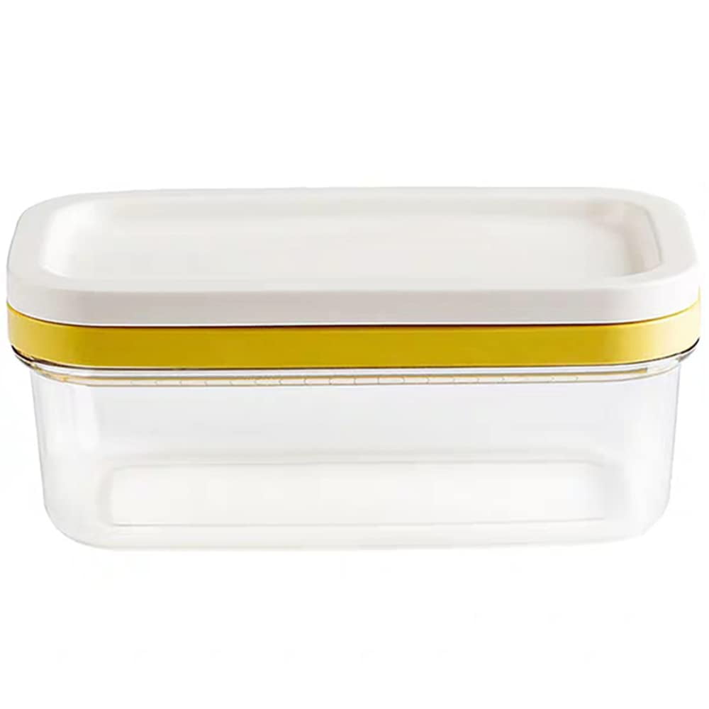 Plastic Butter Dish, Rectangular Butter Dish with Cutter Small Butter ...