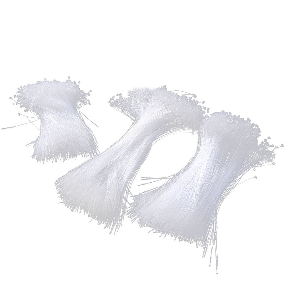 3000pcs White Plastic Tag Fasteners for Clothing and Shoes with Self ...