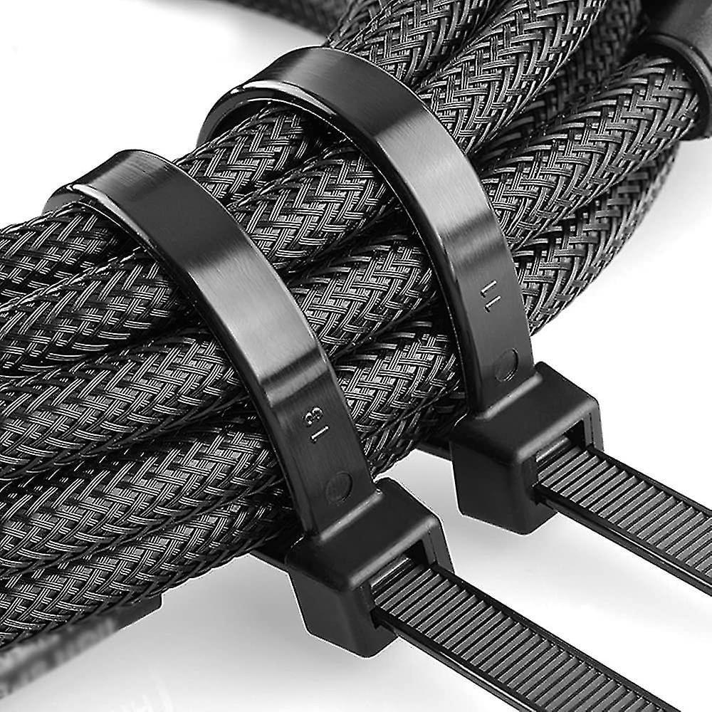 Plastic Cable Ties - 300mm X 3.6mm Cable Clamp, Nylon, Velcro, Cable ...