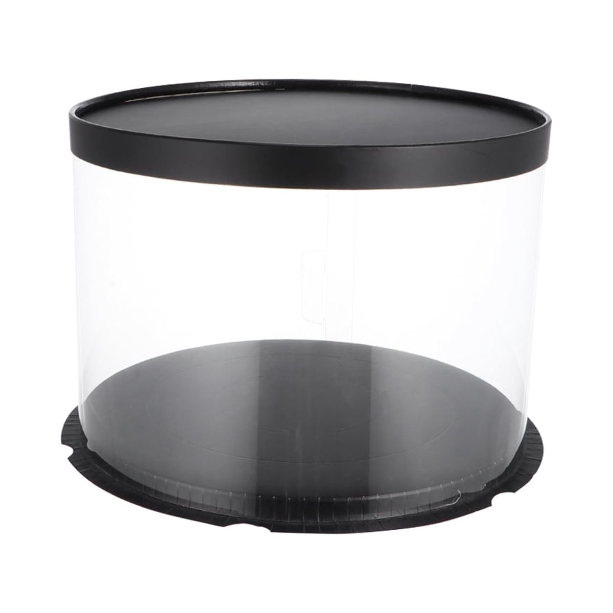 Plastic Cake Box Round Cake Packaging Boxes Transparent Organizer for ...