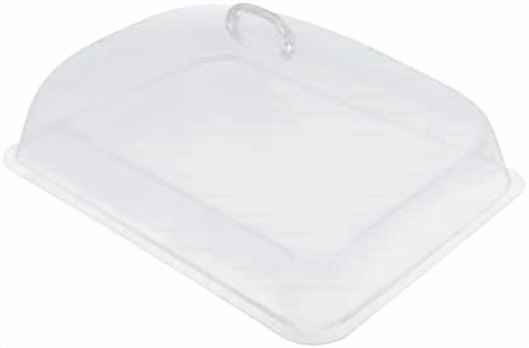 Plastic Cake Dome Cover Rectangular Clear Desert Cloche Display Cake ...