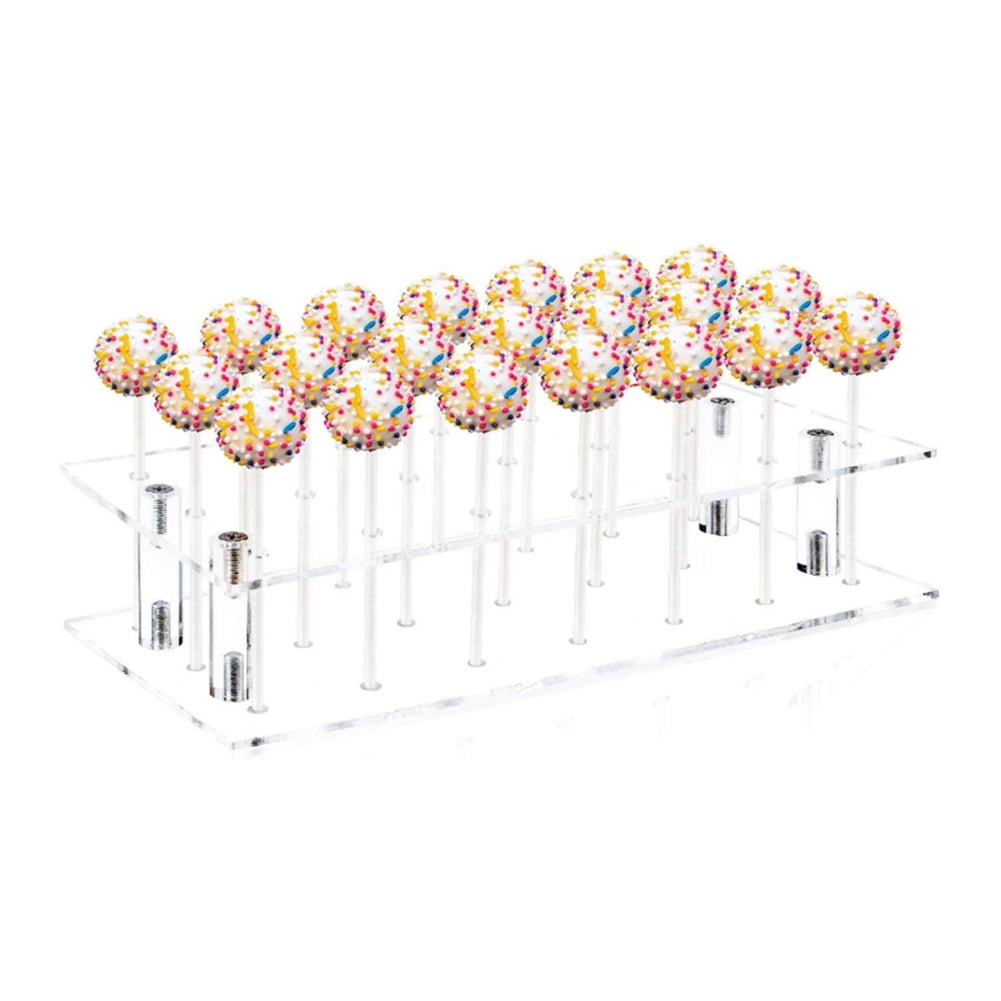 Plastic Candy Holder Rectangular Candy Display Stand 21 Holes Sweets ...