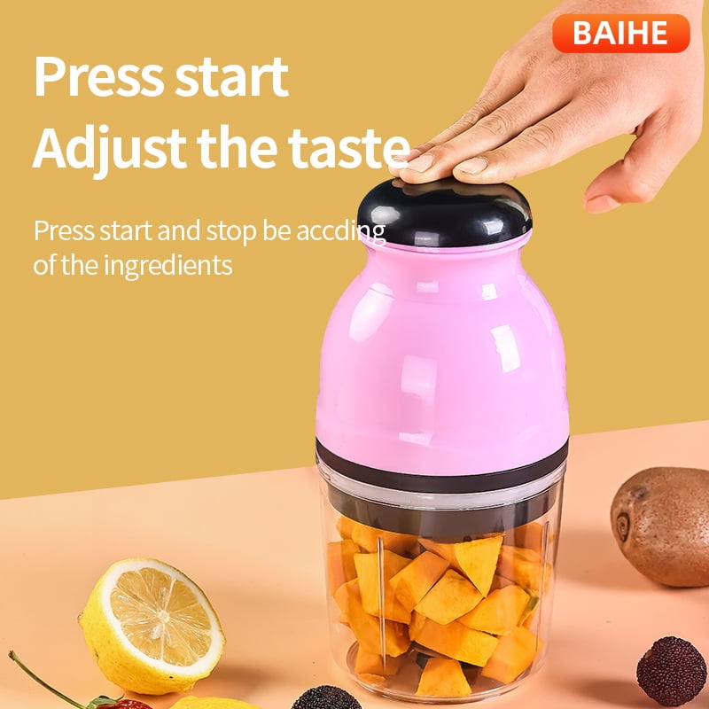 Plastic Capsule Cutter Quatre Multipurpose Electric Mini Food Processor ...