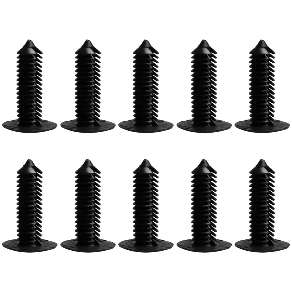 Plastic Car Interior Retainer Clips Barbed Locking Design Rivet Clip ...