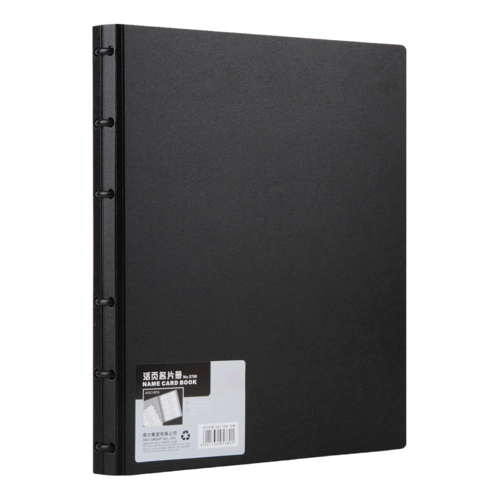 Plastic Card Binder Card Collection Album Holds 600 Card, Trading Cards ...