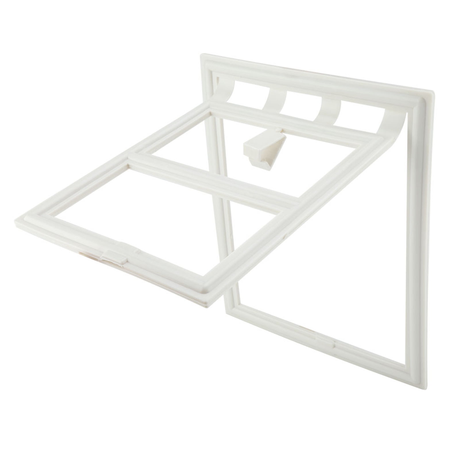 Plastic Cat Door, Plastic Door Locking Flap Screen Window Gate For Pet ...