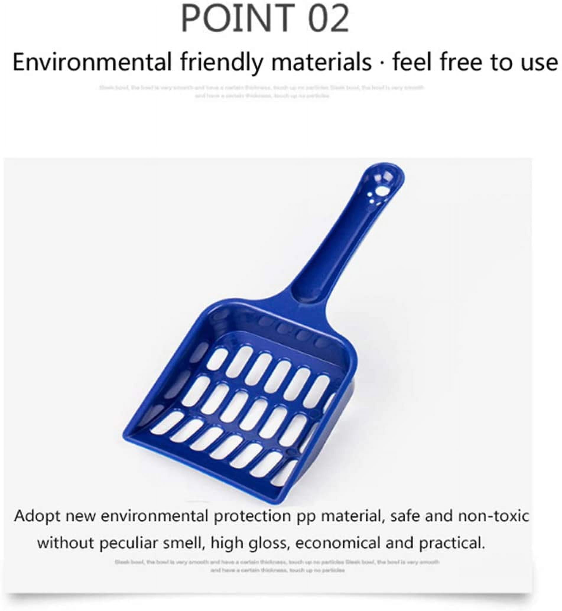 Plastic Cat Litter Scoop Pet Care Sand Waste Scooper Shovel Hollow ...