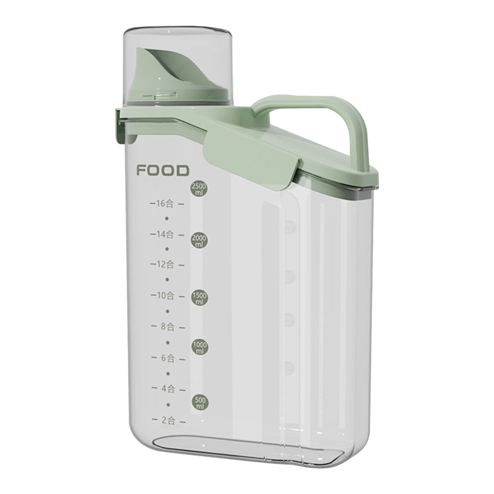 Plastic Cereal Dispenser Storage Box,Large Rice Container,Airtight Food ...