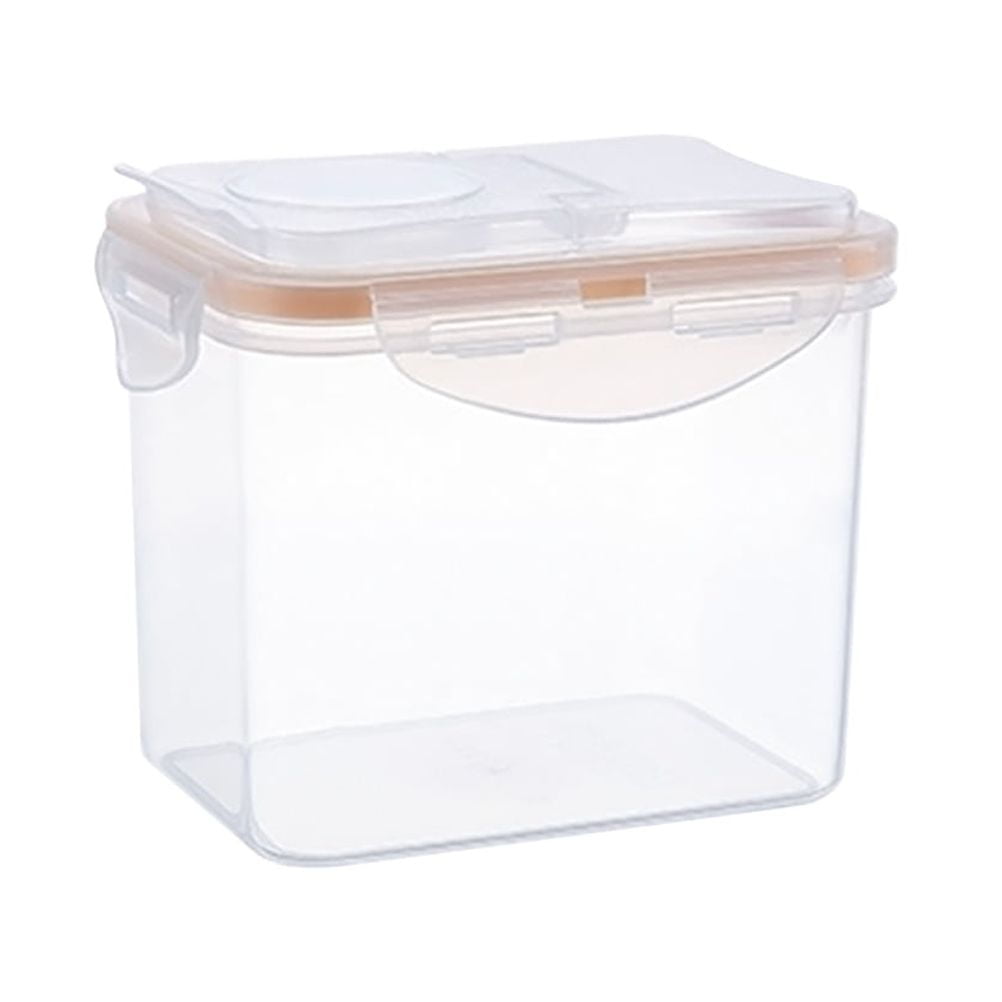 Plastic Cereal Storage Box Sealed Food Container Grain Storage Pot ...