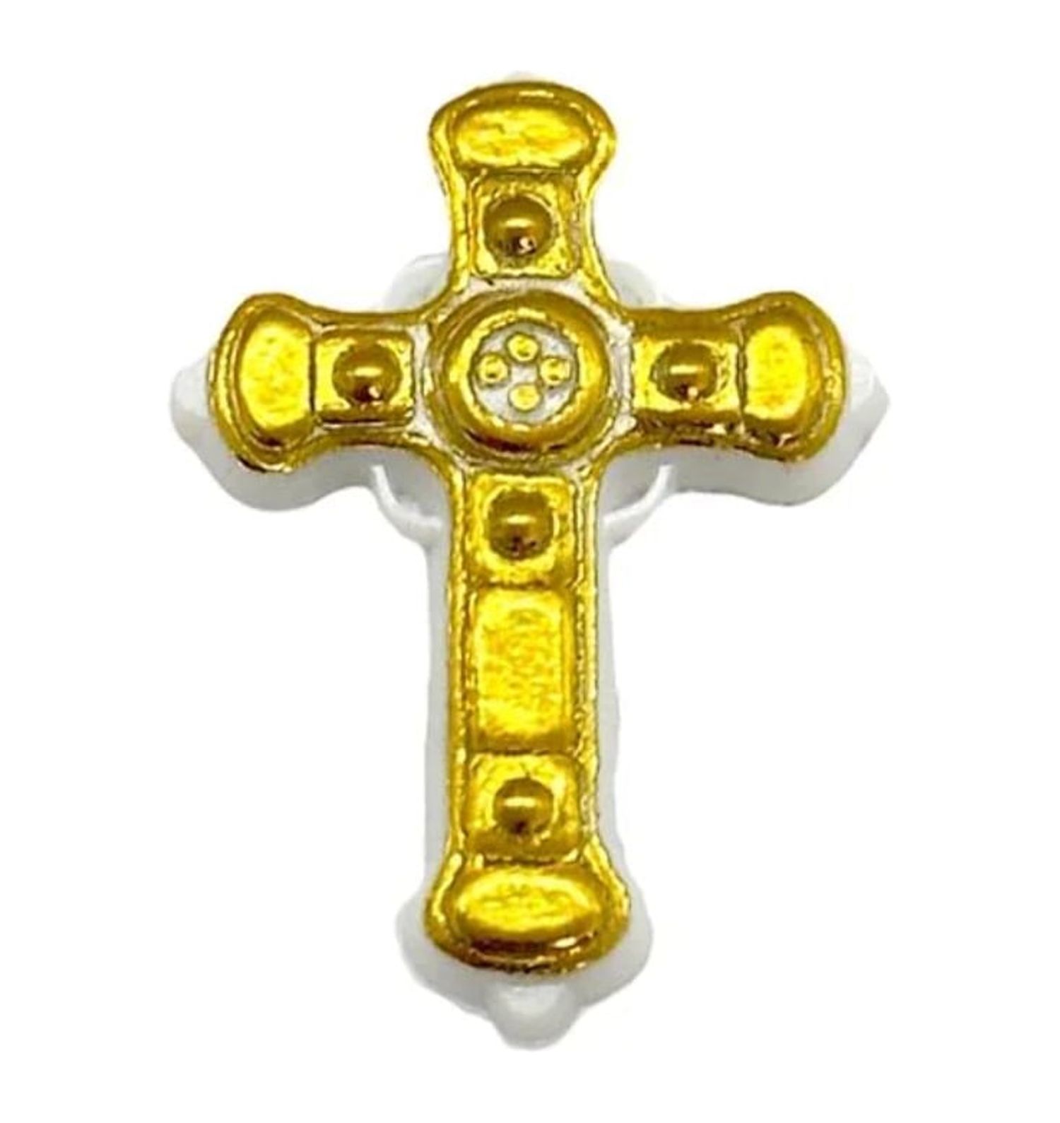 Plastic Charm Gold Crosses (144 Pieces) - Walmart.com