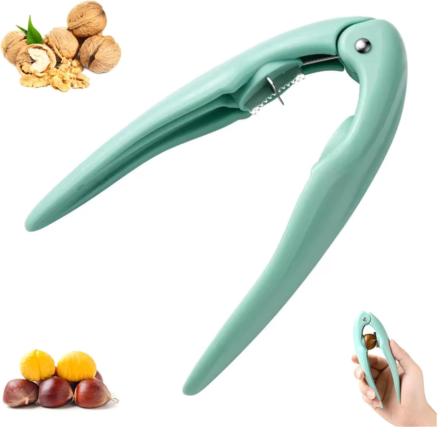 Plastic Chestnut Cutter with Stainless Steel Saw Teeth, Chestnut Opener ...