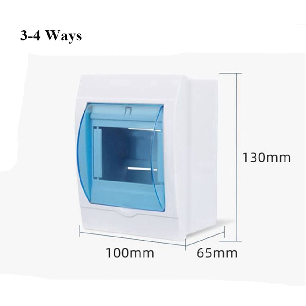 Plastic Circuit Breaker 2-3/3-4/4-6/5-8/9-12 Ways Plastic Boxes ...