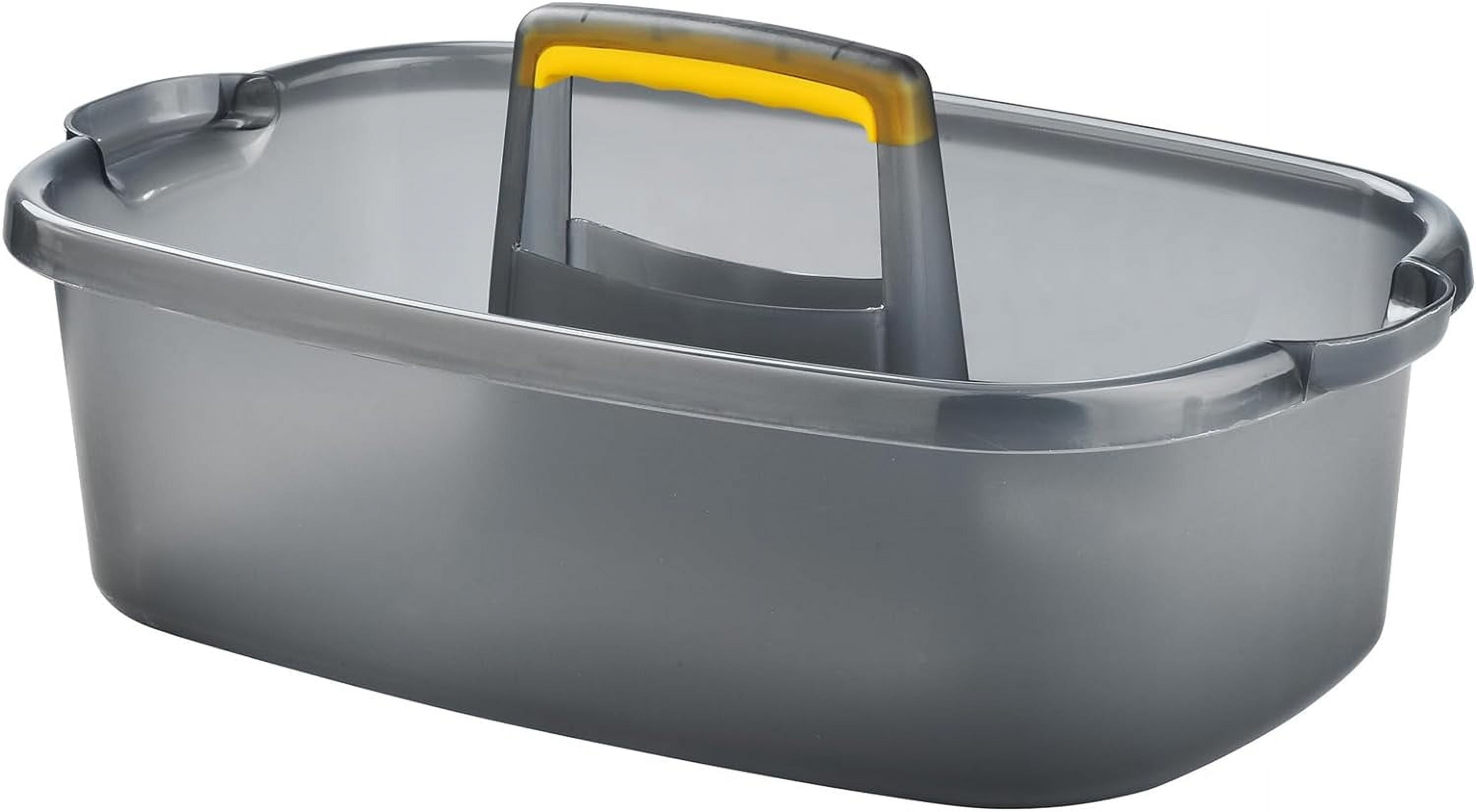 Plastic Cleaning Storage Caddy with Handle, Large Shower Caddy Basket ...