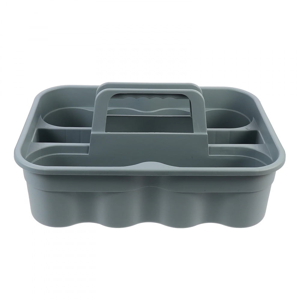 Plastic Cleaning Tool Box Multi Compartments Storage Baskets ganizer ...