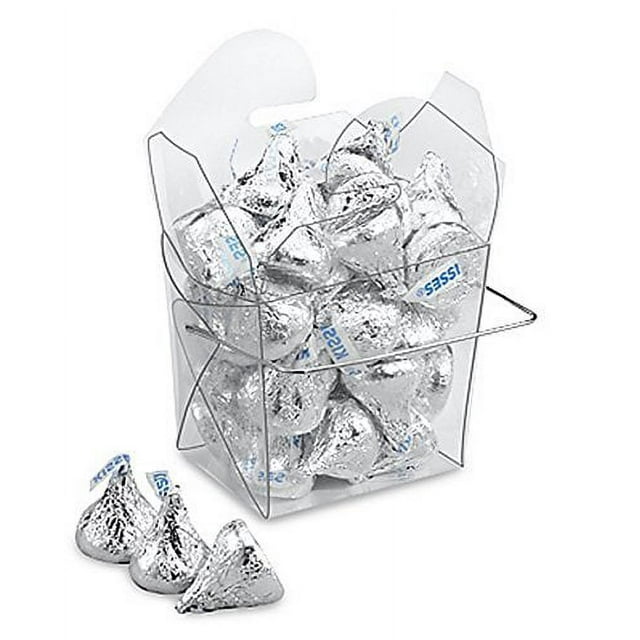 Plastic Clear Take Out Boxes - Party Supplies - 12 Pieces - Walmart.com