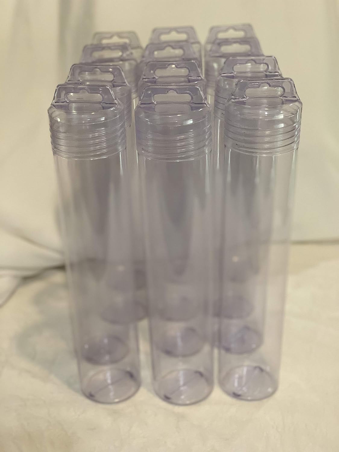 Plastic Clear Tubes Extra Large Containers Storage Shipping Organizing ...