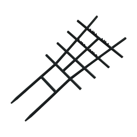 Panacea 72 Inch Dimensional Spires Trellis, Black Garden Decoration ...