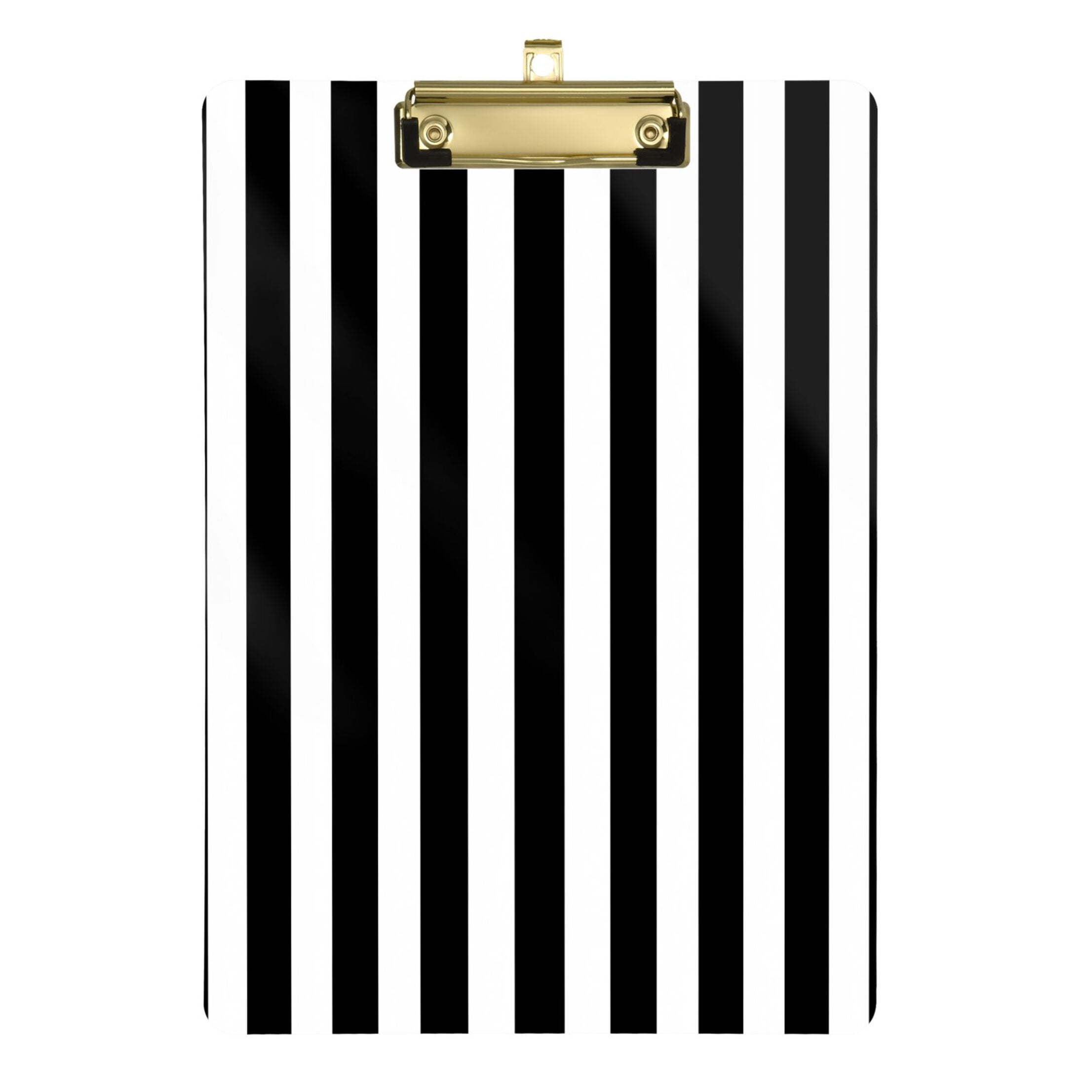 Plastic Clipboard Acrylic Hanging Clip Board with Gold Low Profile ...