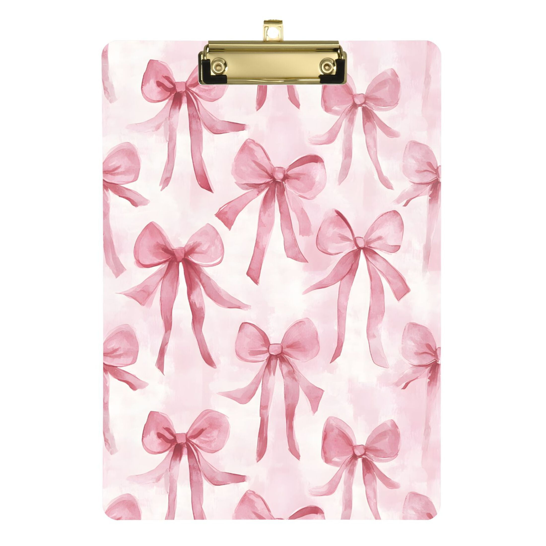 Plastic Clipboard Acrylic Hanging Clip Board with Gold Low Profile ...
