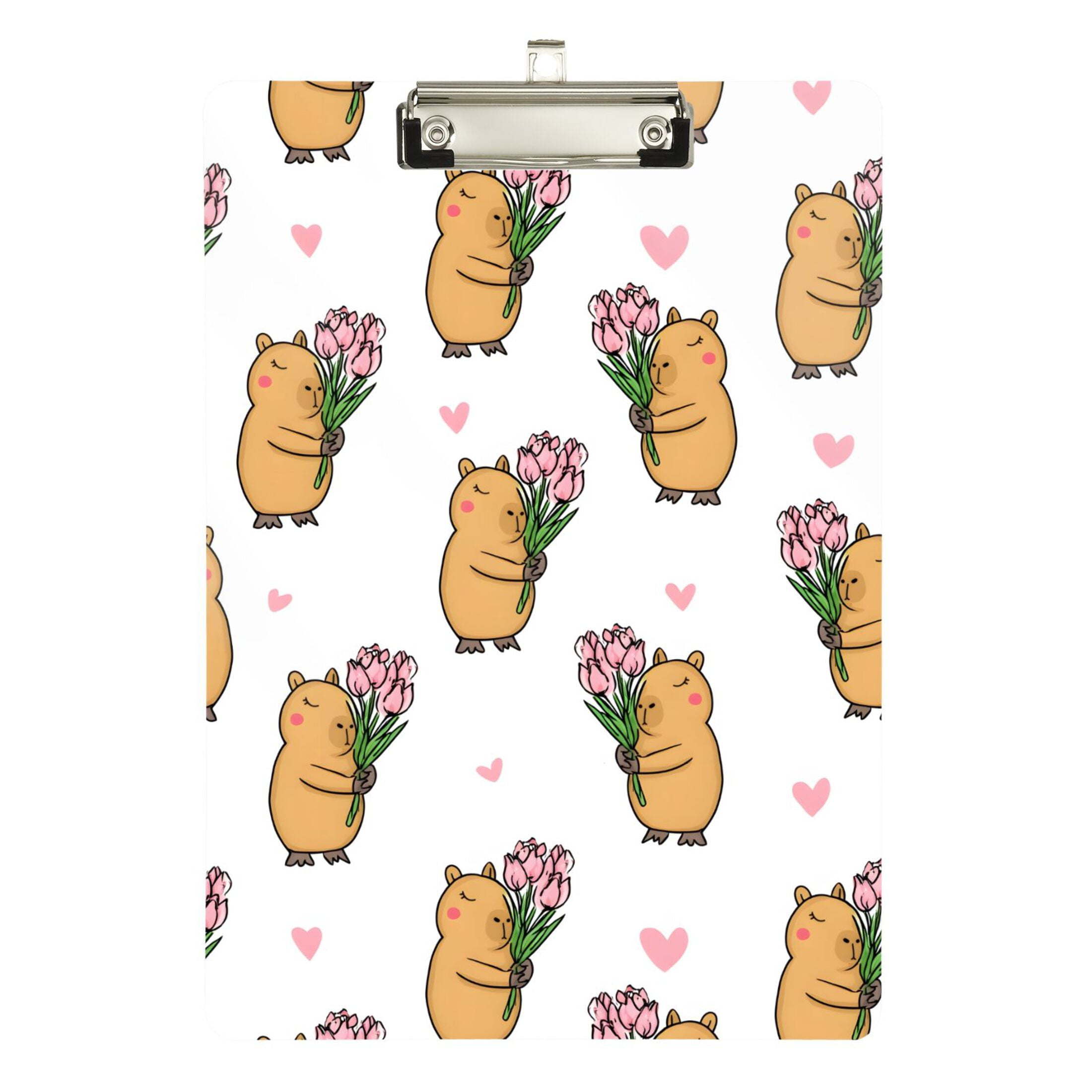 Plastic Clipboard Acrylic Hanging Clip Board with silver Low Profile ...