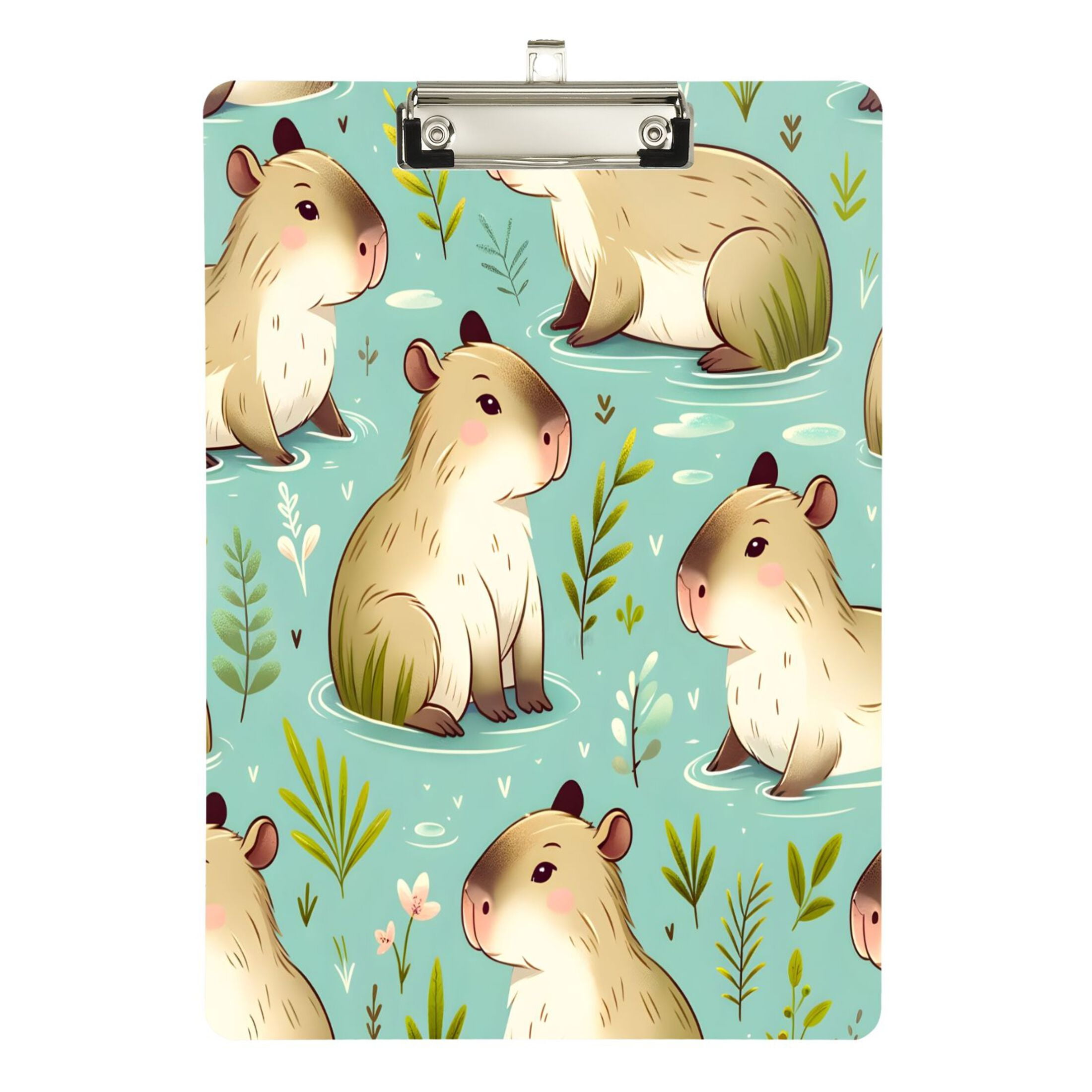 Plastic Clipboard Acrylic Hanging Clip Board with silver Low Profile ...