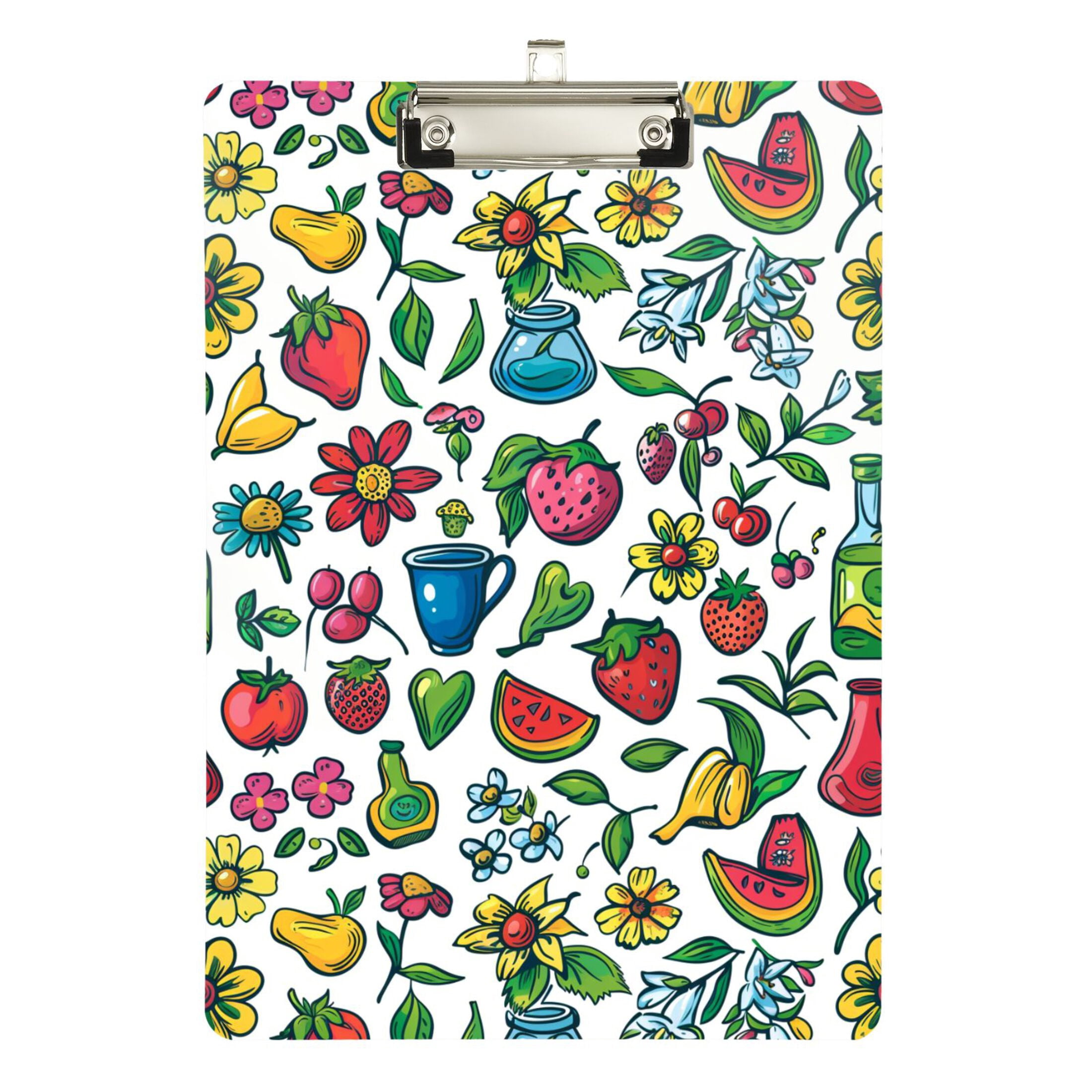 Plastic Clipboard Acrylic Hanging Clip Board with silver Low Profile ...