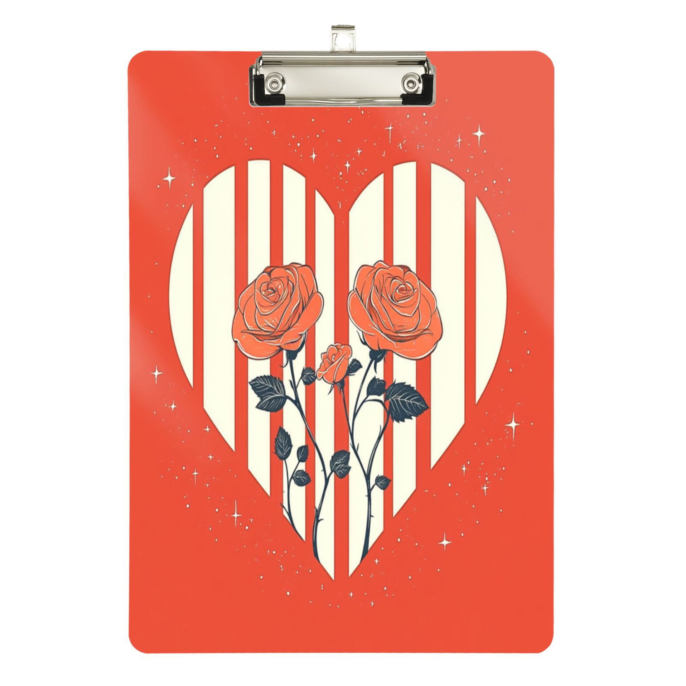 Plastic Clipboard Acrylic Hanging Clip Board with silver Low Profile ...