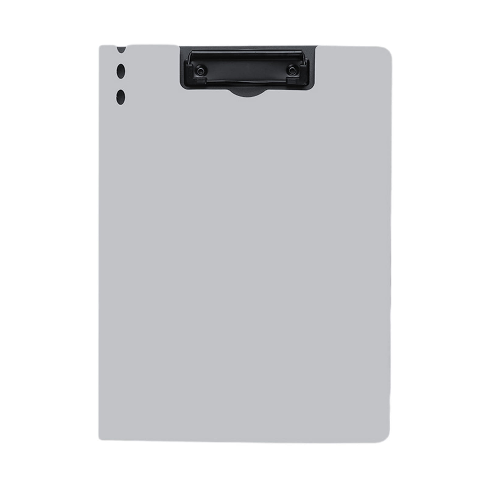 Plastic Clipboard Folder with Low Profile Clip for A4 Letter Size Sheet ...