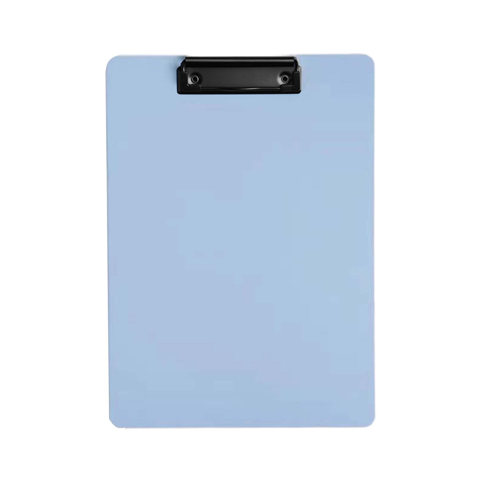 Plastic Clipboard, Heavy Duty Portable Writing Clipboard, 8.7 x 6.1 ...