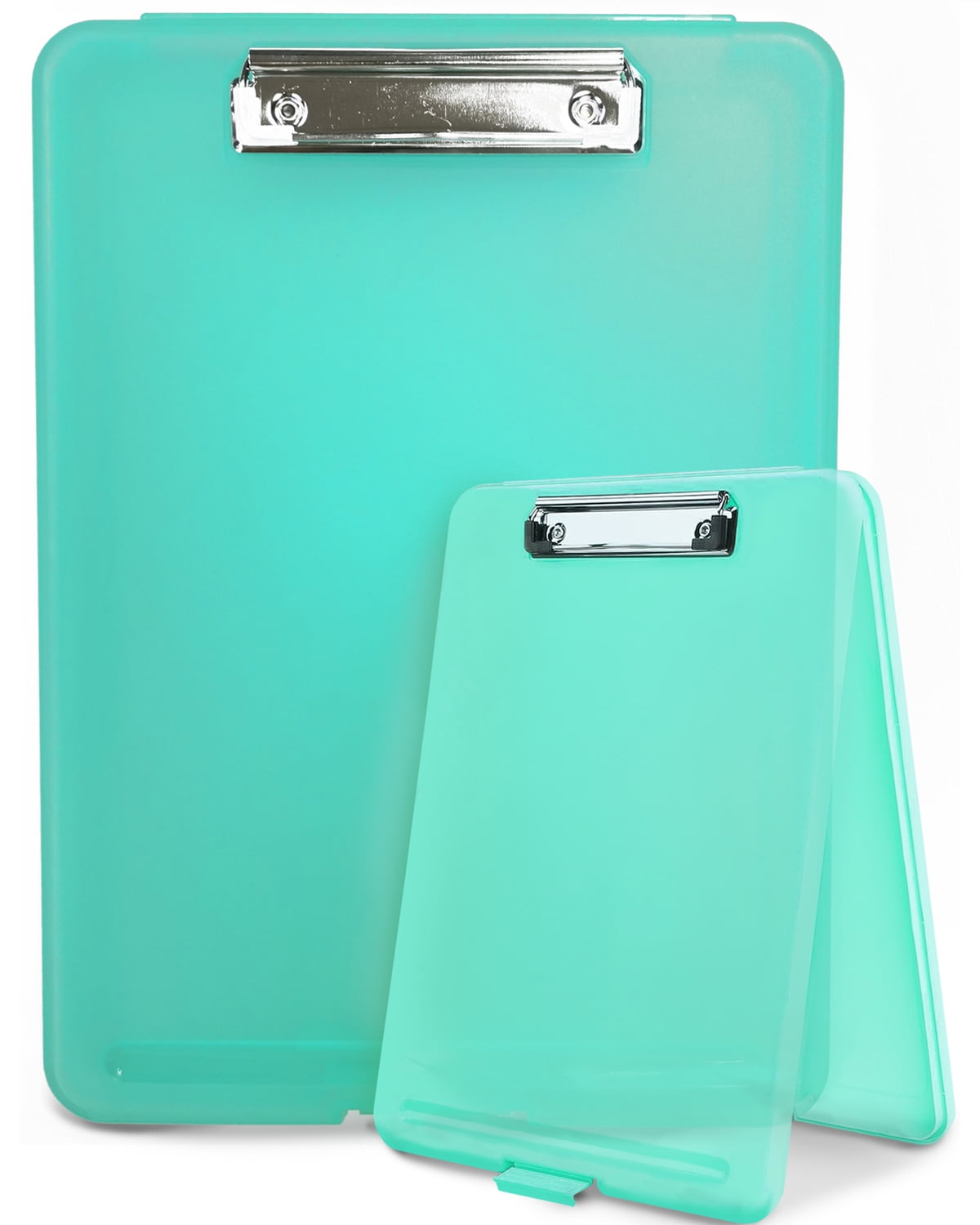 Plastic Storage Clipboard, 13x9.4 Inches Waterproof Clipboard with ...