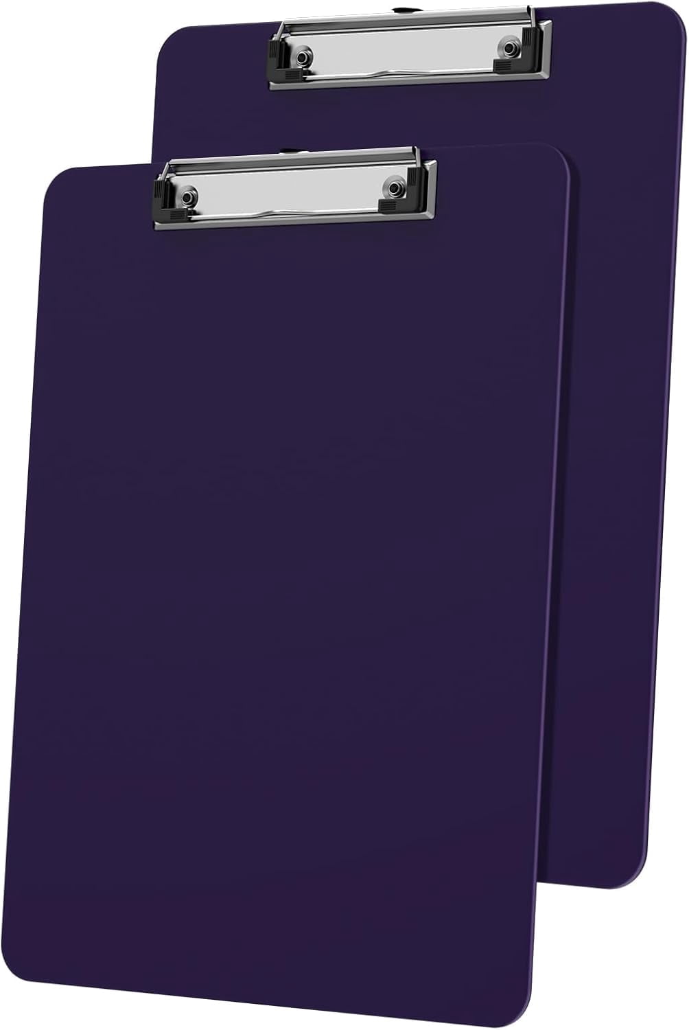 Plastic Clipboards1/ 2 Pack, A4 Clip Board 8.5x11 for Classroom, with ...