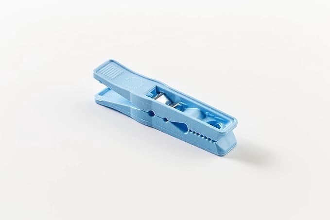 (12 Pack) Plastic Clothespins, Heavy Duty Laundry Clothespins Clips ...